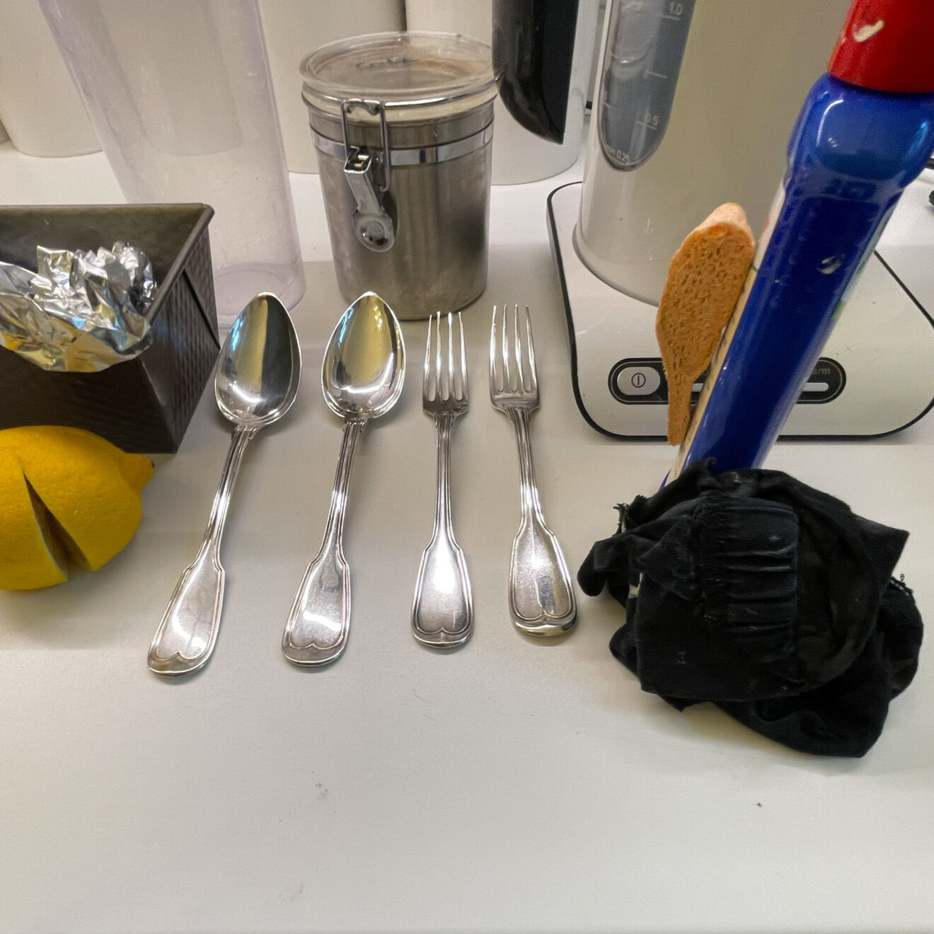 Schone Silber Reinigen Zitronensaure Ebenbild